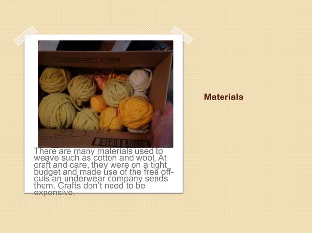 Weaving Mats. | PPTX