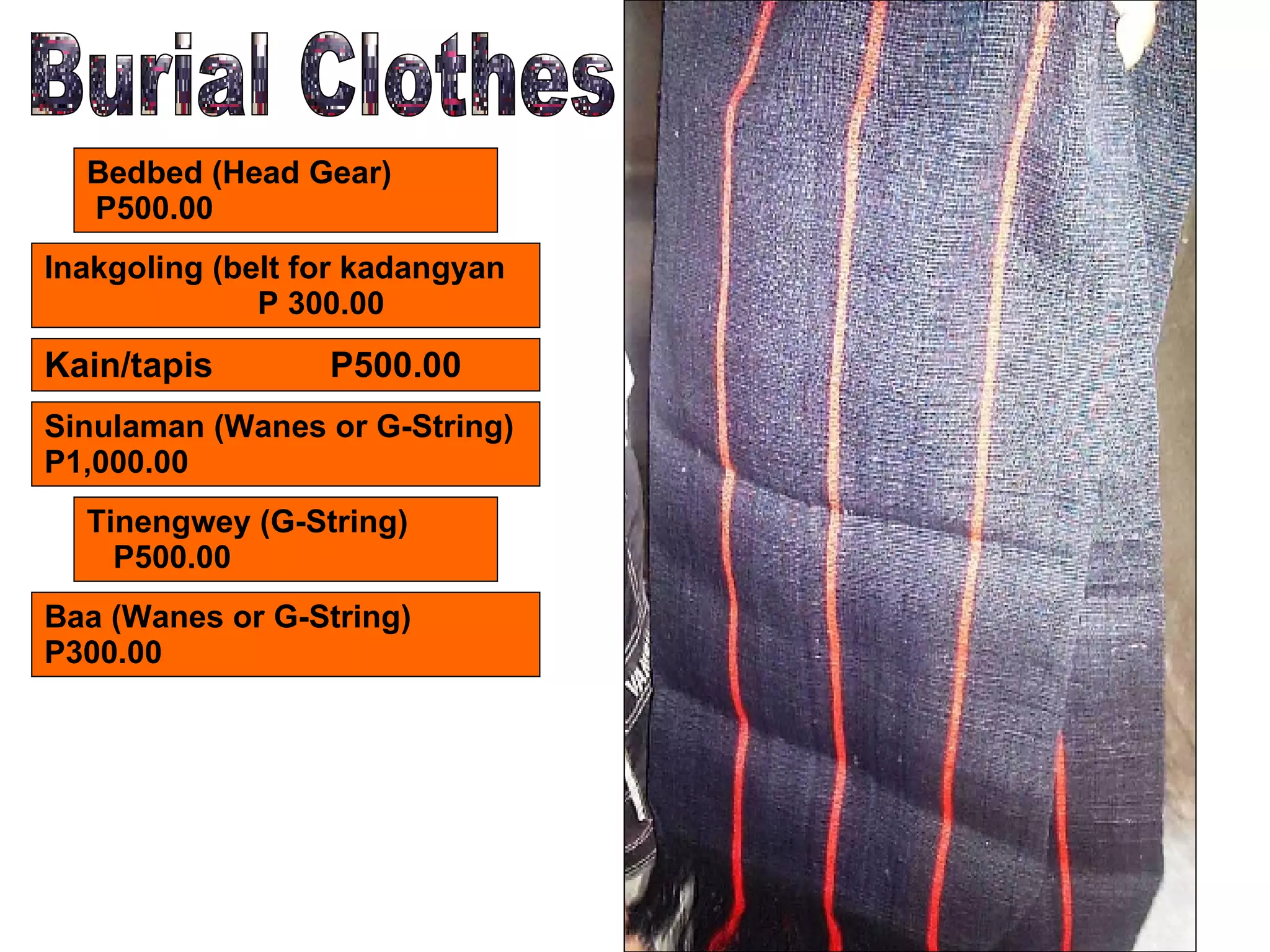 Weaving Mountain Province | PPT