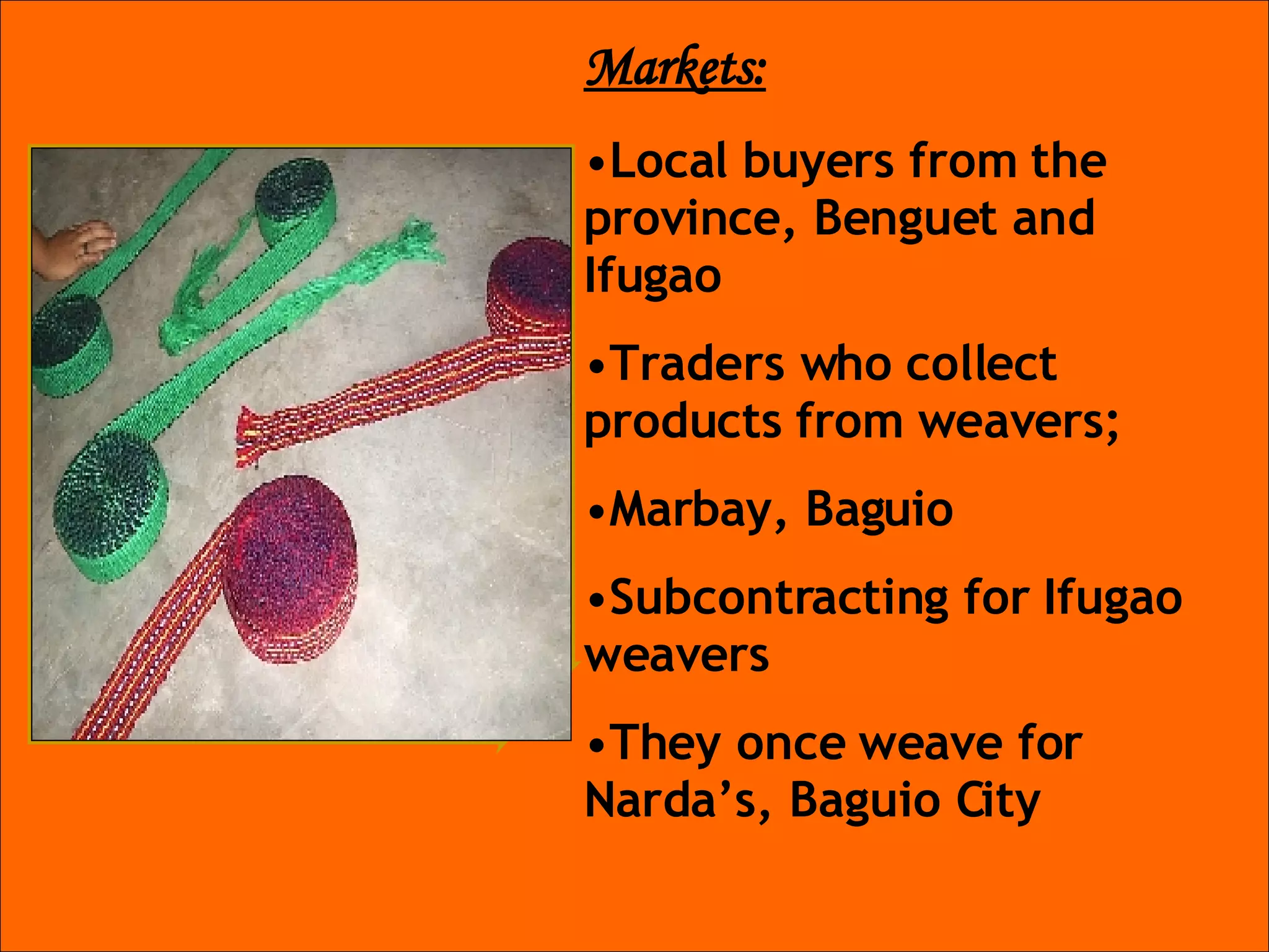 Weaving Mountain Province | PPT