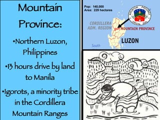 Weaving Mountain Province | PPT