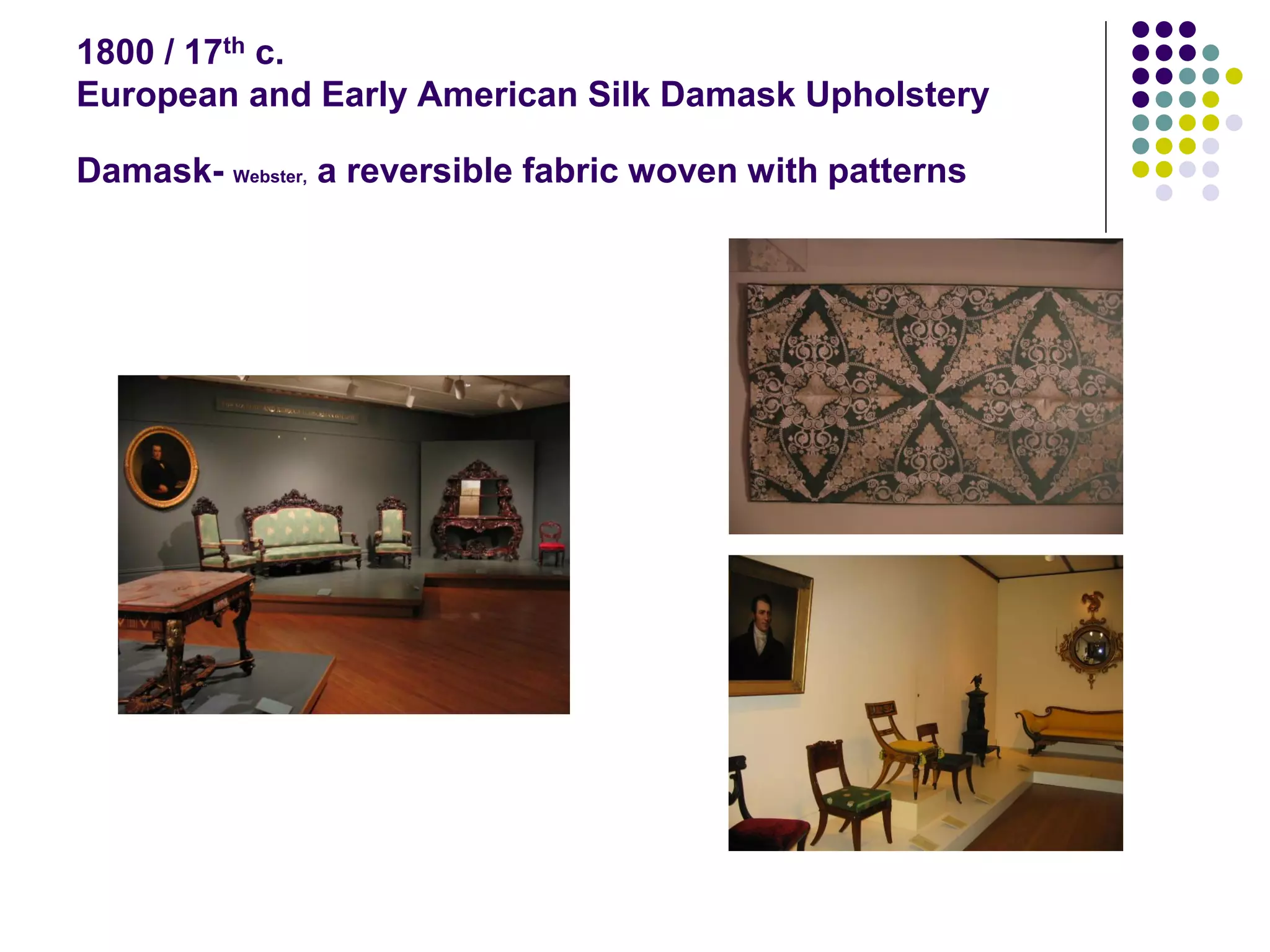 Weaving & Yarn - Construction Techniques & history | PPT