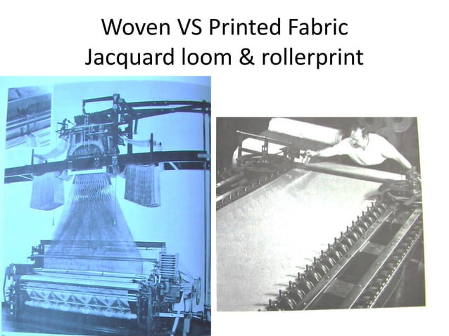 Weaving & Yarn - Construction Techniques & history | PPT
