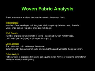 Weaving Technology V1 | PPS