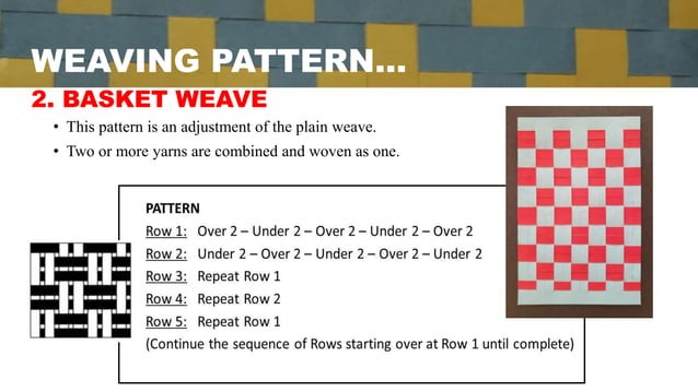 Weaving with paper | PPTX