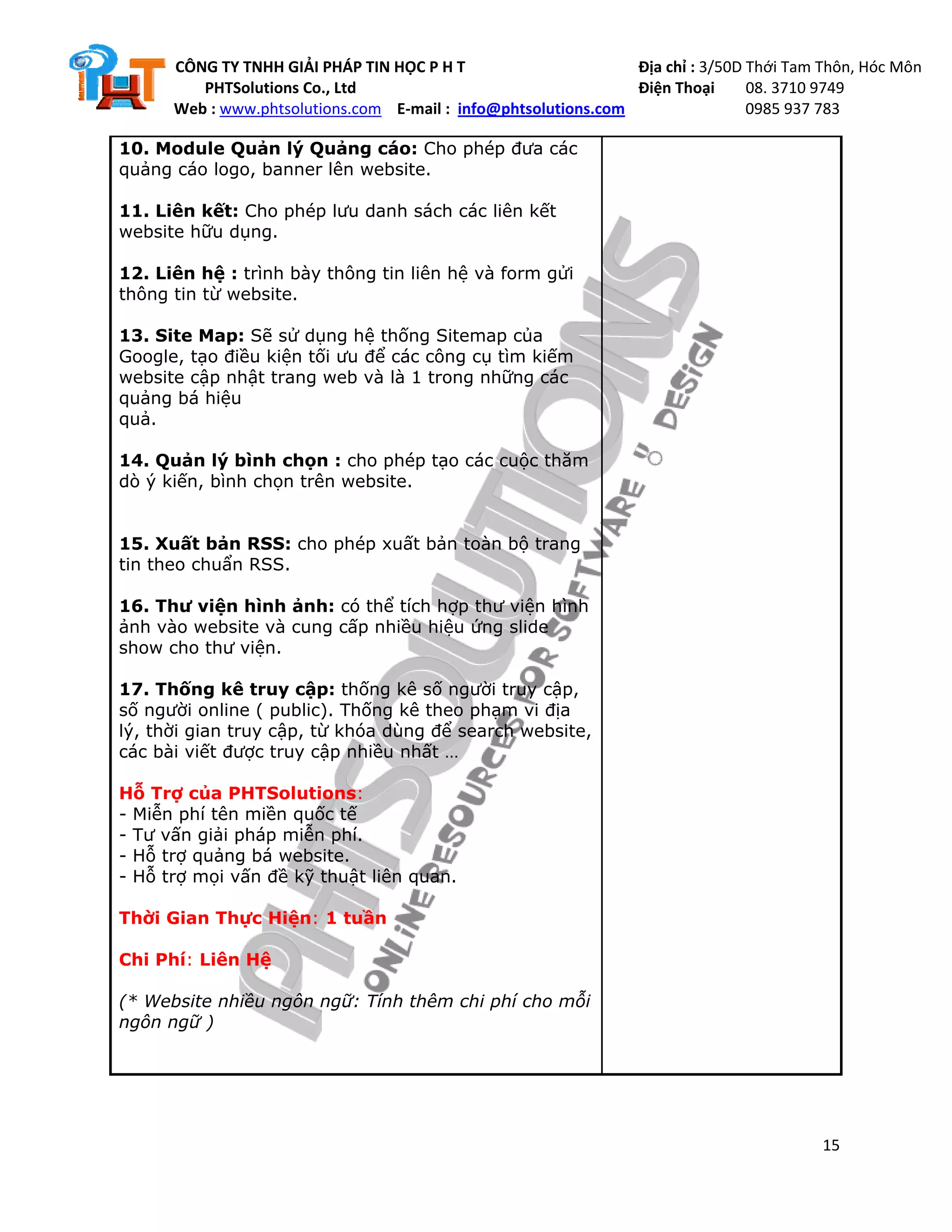 Web - template - pht - phtsolutions | PDF