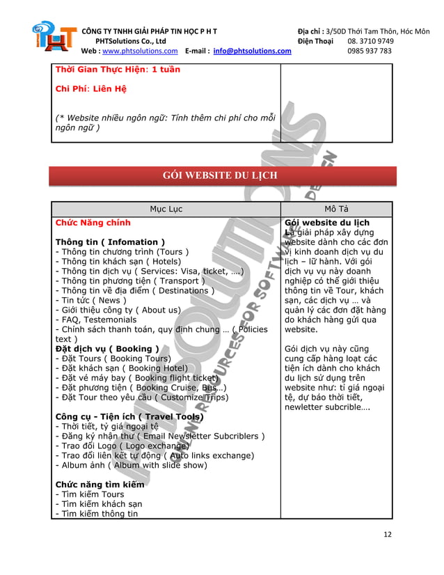 Web - template - pht - phtsolutions | PDF