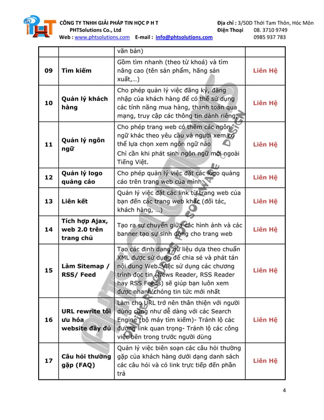 Web - template - pht - phtsolutions | PDF