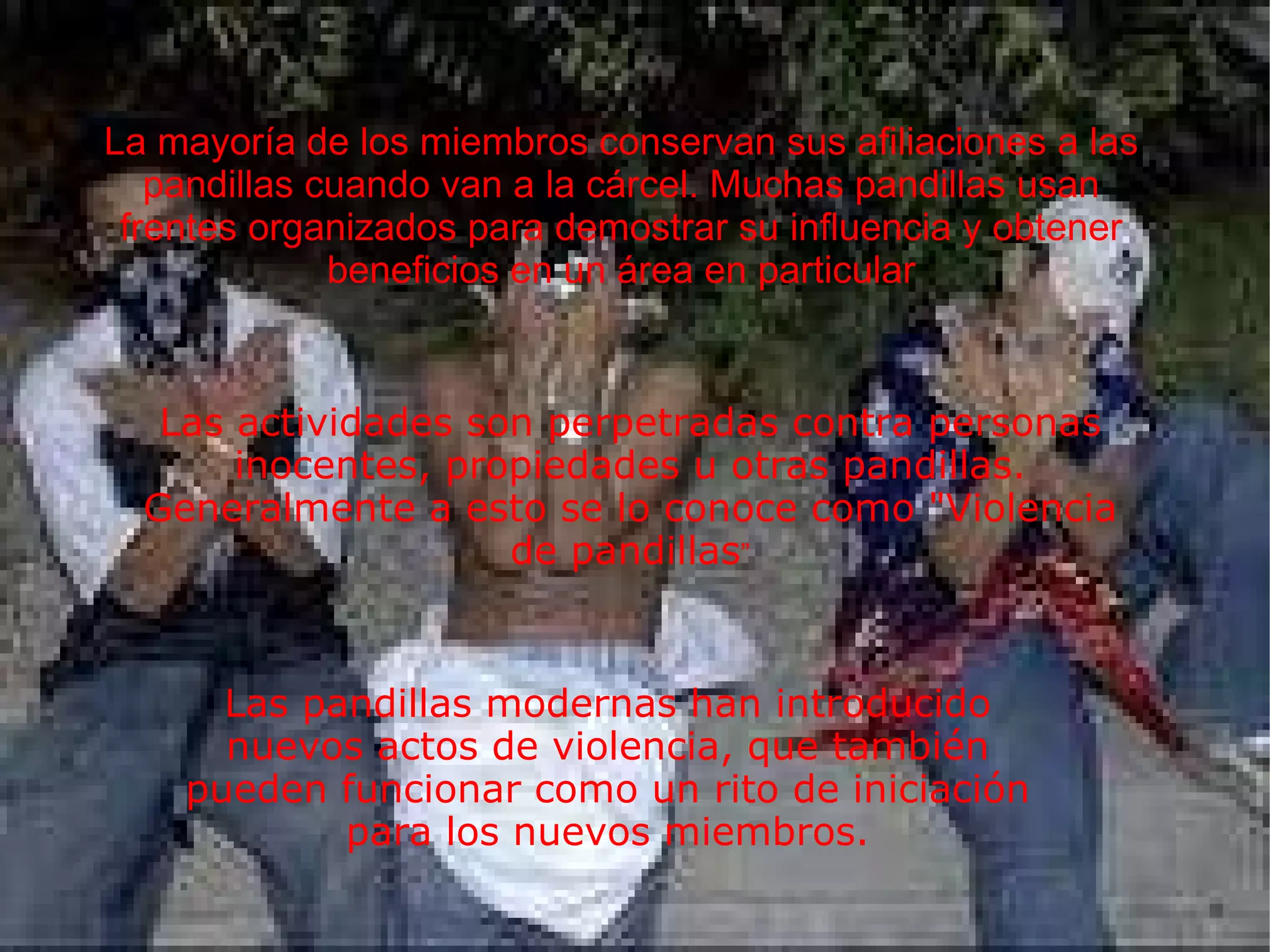 Pandillas juveniles | PPT