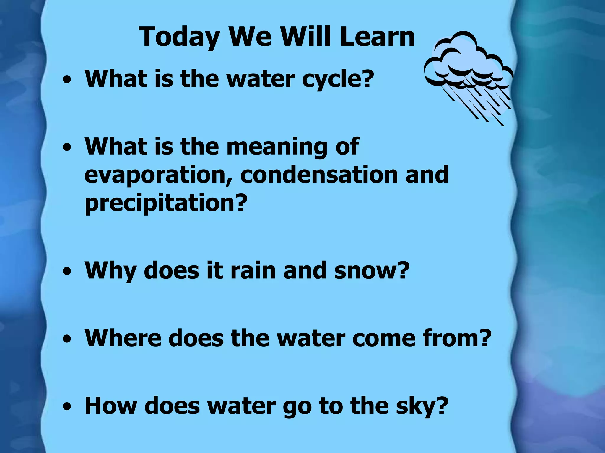 Water Cycle | PPT