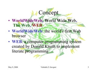 The Web | PPT