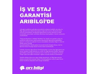 Arı Bilgi Bilişim Teknolojileri Akademisi - Web Tasarım Kursu | PPTX
