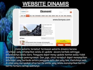 JENIS-JENIS WEB | PPTX