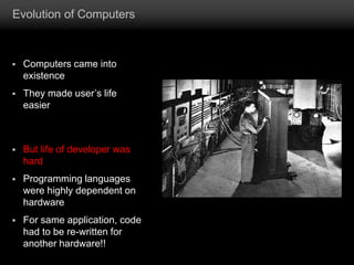Evolution of Applications & Web | PPT