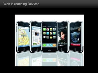 Evolution of Applications & Web | PPTX