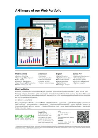 Web Application Development Brochure | PDF