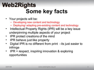 Web 2.0 and IPR | PPT