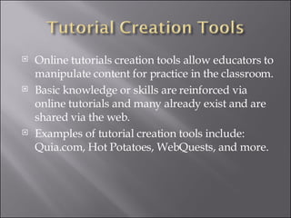 Web 2.0 Tools For Education | PPT