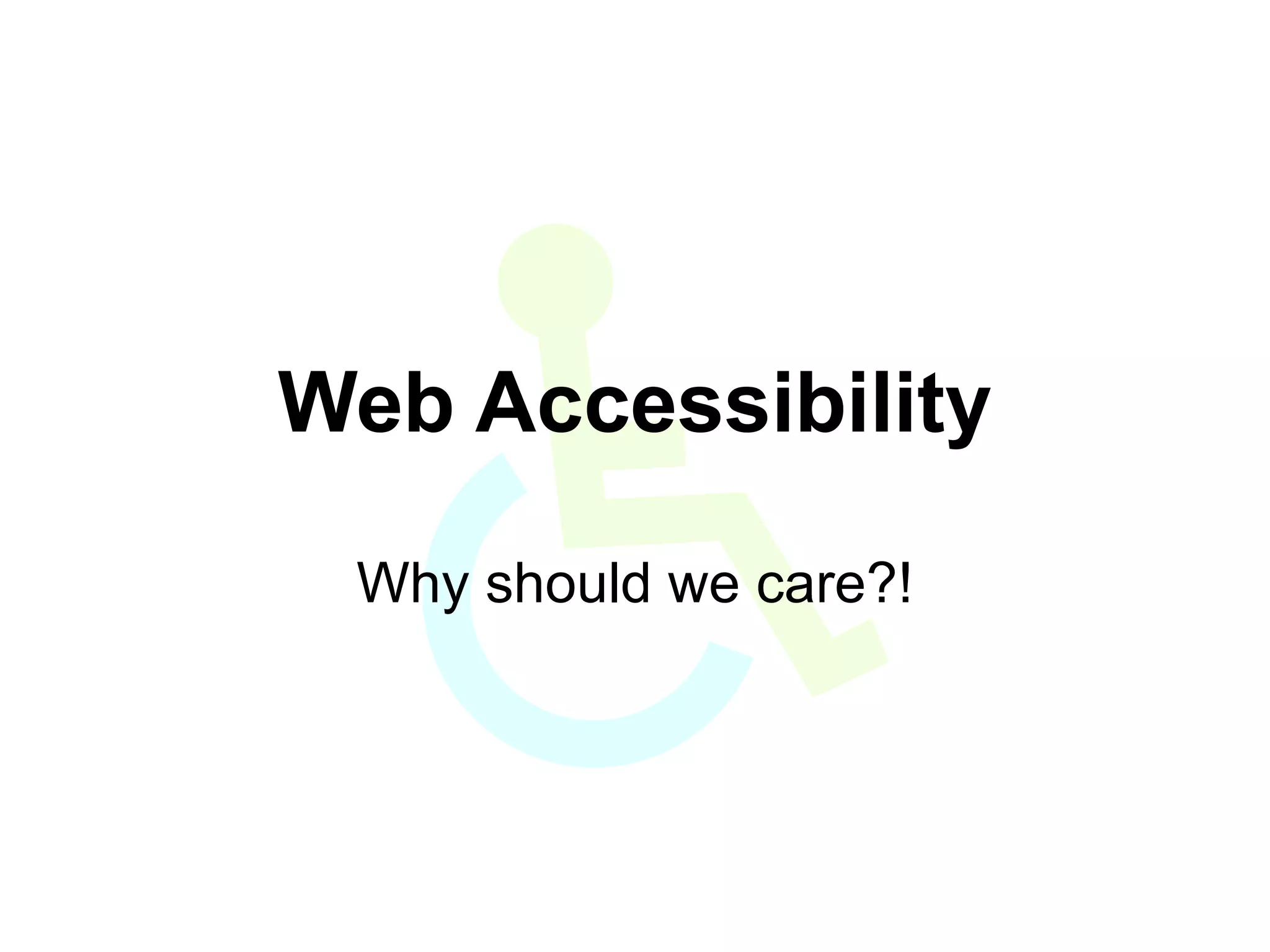Web Accessibility | PPT