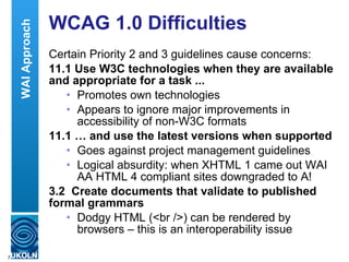 From Web Accessibility to Web Adaptability | PPT