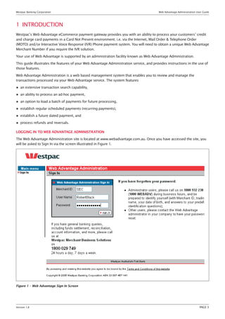 Web Adv Administration User Guide V1 | PPT