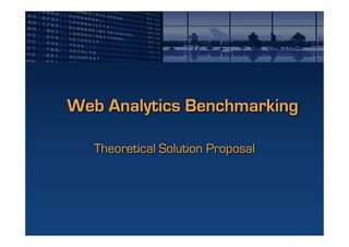Web Analytics Benchmarking Solution | PDF