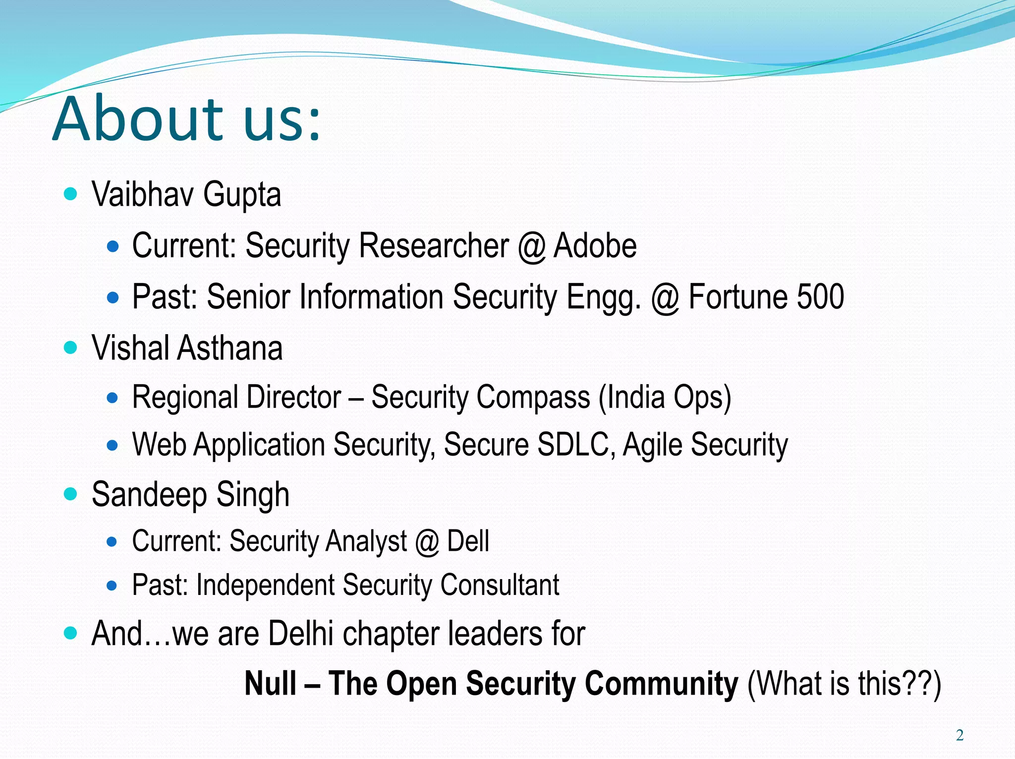 Web Application Security 101 | PDF