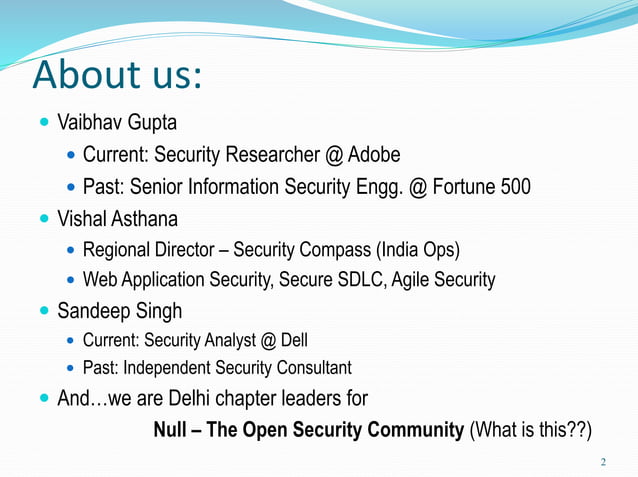 Web Application Security 101 | PDF