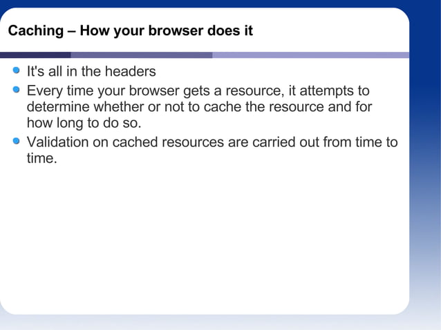 Web Application Optimization Techniques | PPT