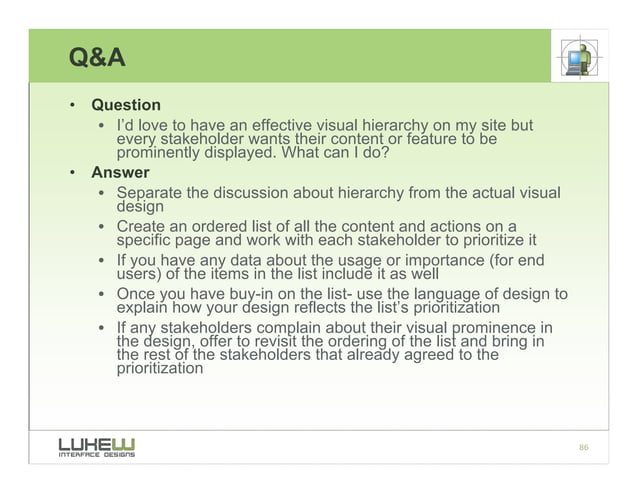 Web Application Page Hierarchy