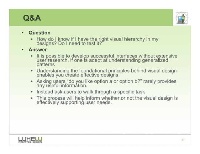 Web Application Page Hierarchy