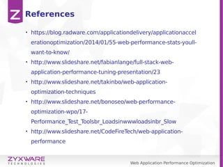 Web Application Performance Audit and Optimization | PPT