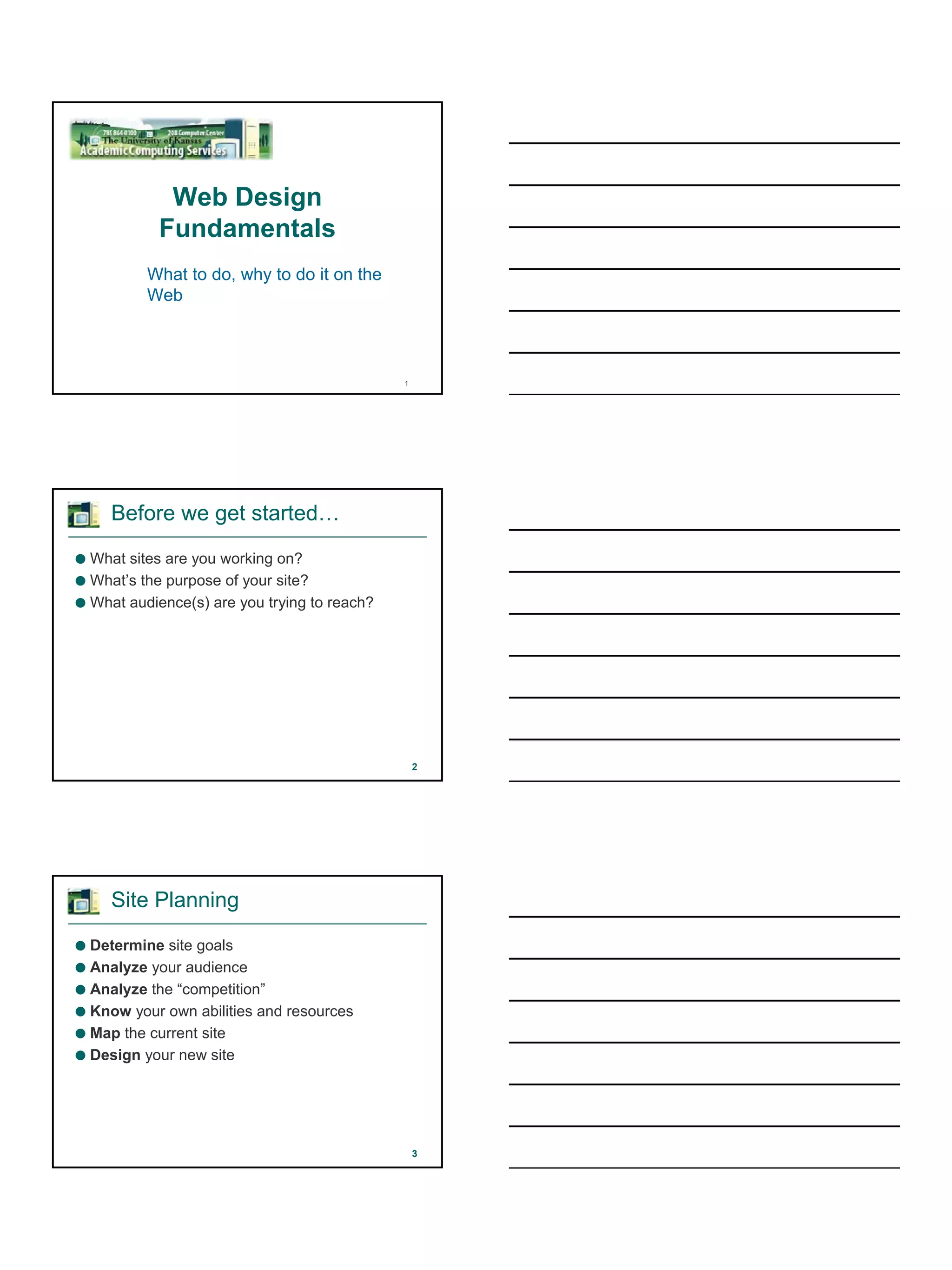 Web authoring design-basics | PDF