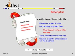 Web Based Activities | PPT