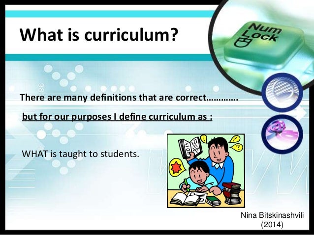 Web based and traditional curriculum