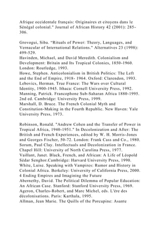 Web-Based Bibliography1 IntroductionGeneral Books on African.docx ...