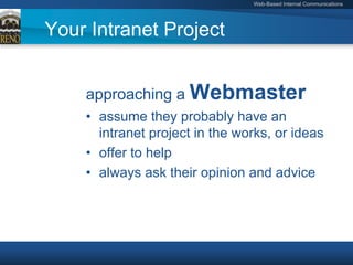 Web Based Internal Communication (Local Government Intranets) | PDF ...