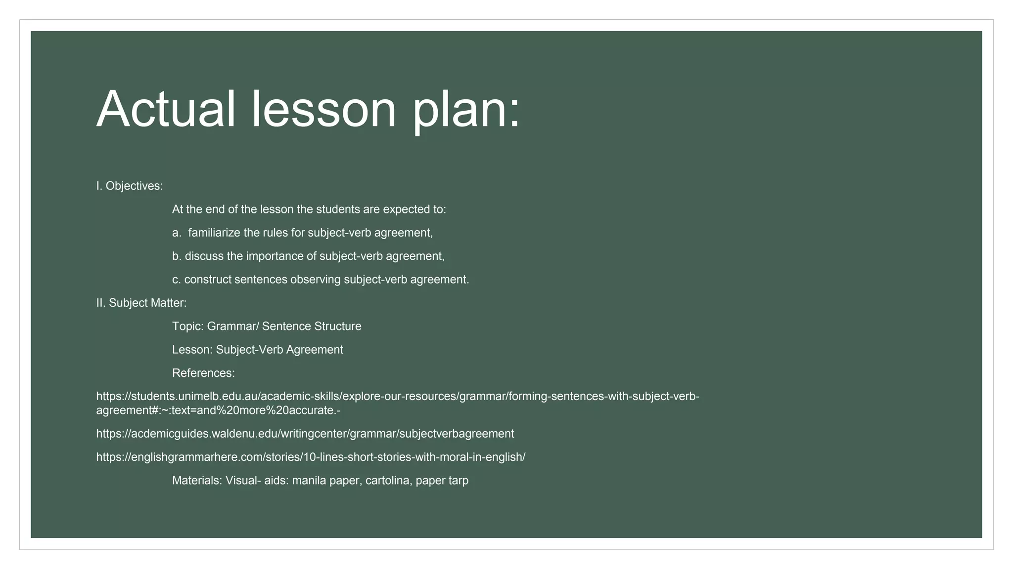 Web-Based Lesson Plan (Cardinal, Shiela S.-BSED ENGLISH 3A) | PPTX