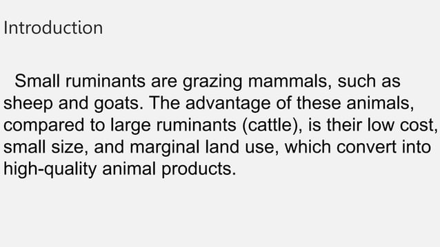 WEB-BASED LESSON PLAN IN SMALL RUMINANTS | PPT