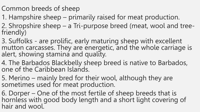 WEB-BASED LESSON PLAN IN SMALL RUMINANTS | PPT