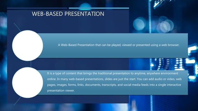 WEB-BASED PRESENTATION.pptx | Web Design and HTML | Internet