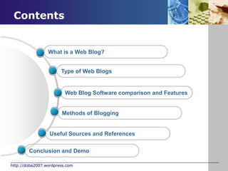 Web Blogs | PDF | Internet for Beginners | Internet