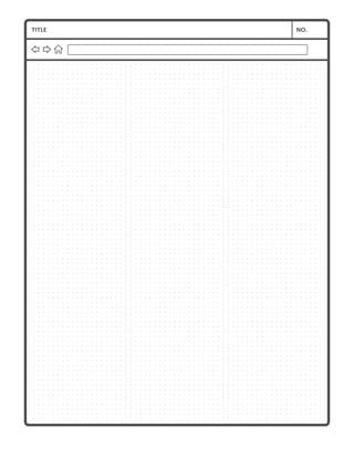 Web browser design template | PDF