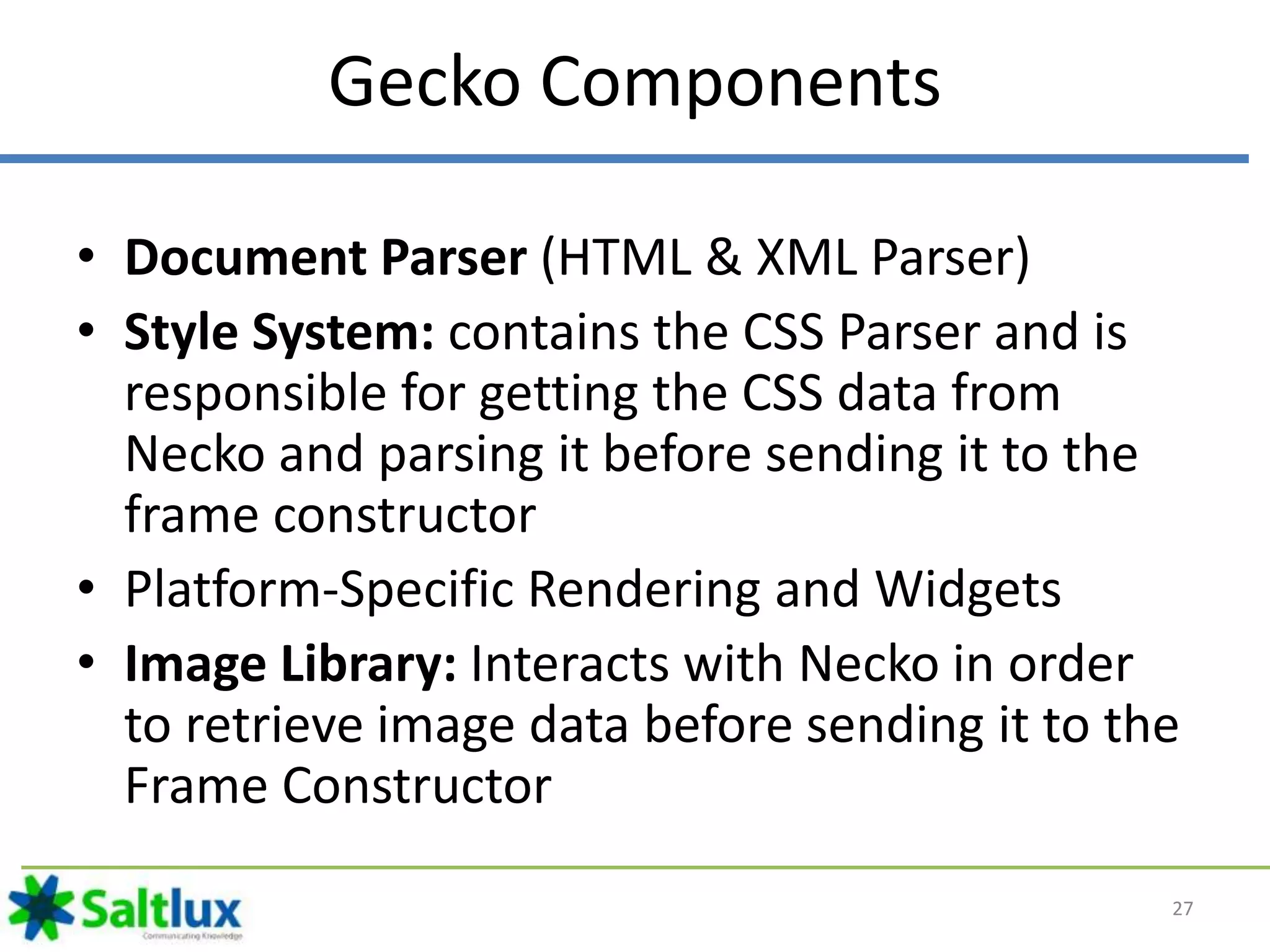 Web browser architecture | PPTX
