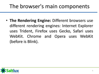 Web browser architecture | PPTX