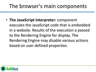 Web browser architecture | PPTX