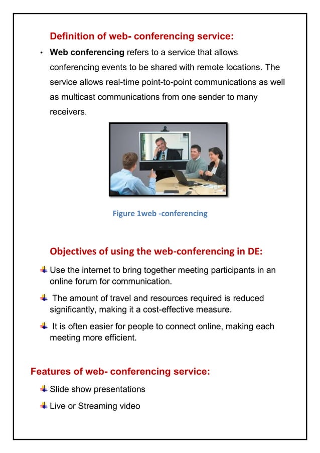 Web - conferencing | PDF | Web Conferencing | Computer Software and Applications