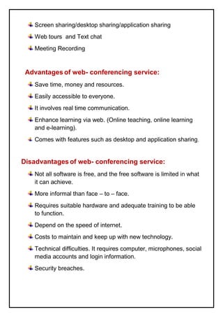 Web - conferencing | PDF | Web Conferencing | Computer Software and Applications