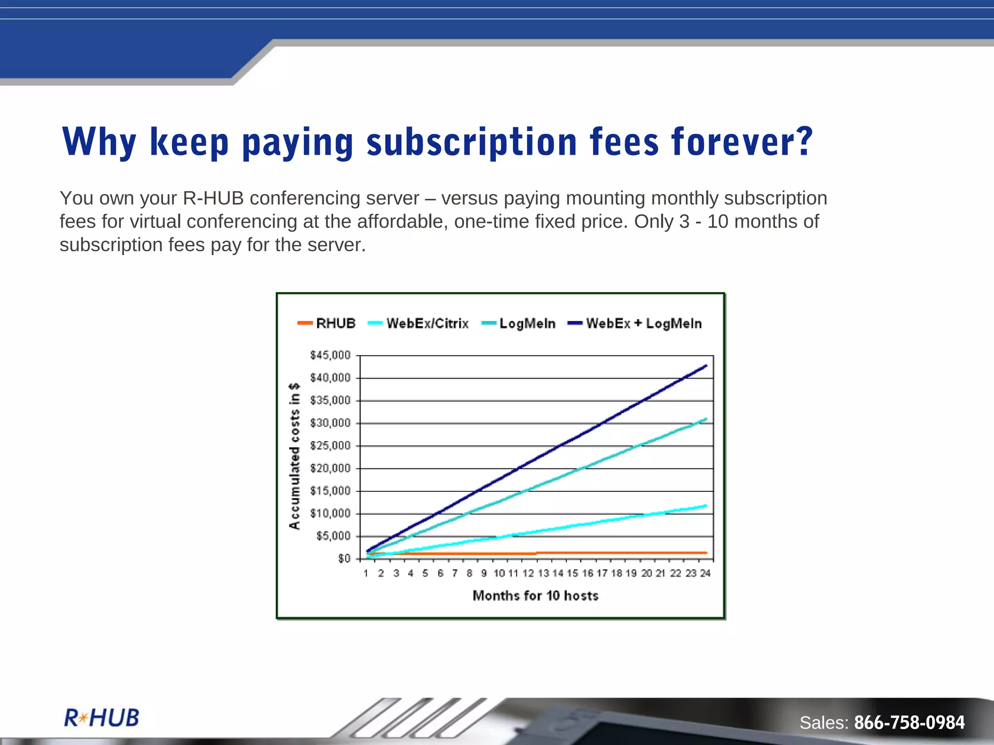 RHUB Web Conferencing | PPT