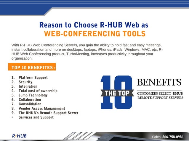 RHUB Web Conferencing | PPT