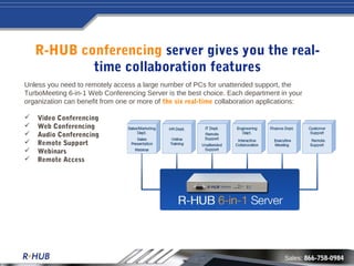RHUB Web Conferencing | PPT